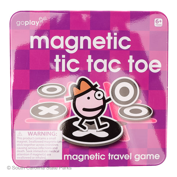 TIC TAC TOE-MAGNETIC TRAVEL GAME - South Carolina State Park Web Store