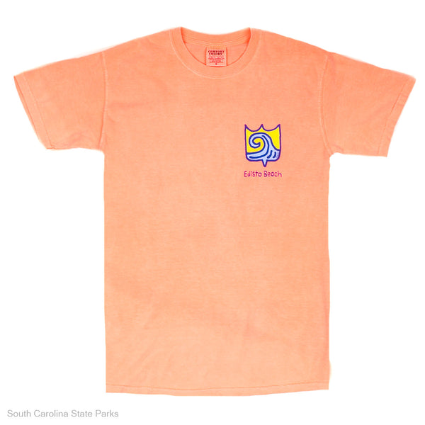 SHIRT EDISTO BEACH STATE PARK SHIELD WAVE - South Carolina State Park ...