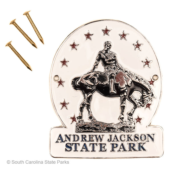 HIKING STICK MEDALLION ANDREW JACKSON STATE PARK - South Carolina State ...