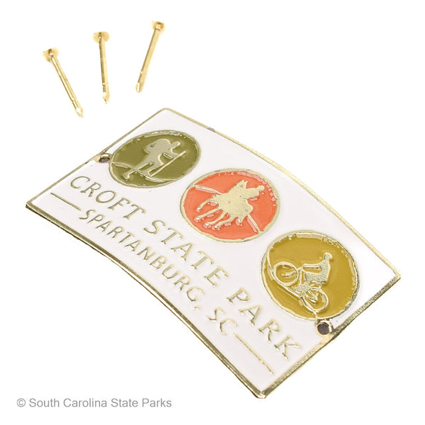 HIKING STICK MEDALLION CROFT STATE PARK - South Carolina State Park Web ...