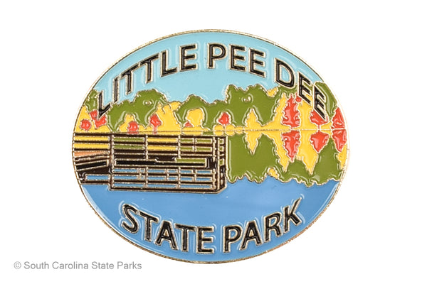 LAPEL PIN LITTLE PEE DEE STATE PARK PIER - South Carolina State Park ...