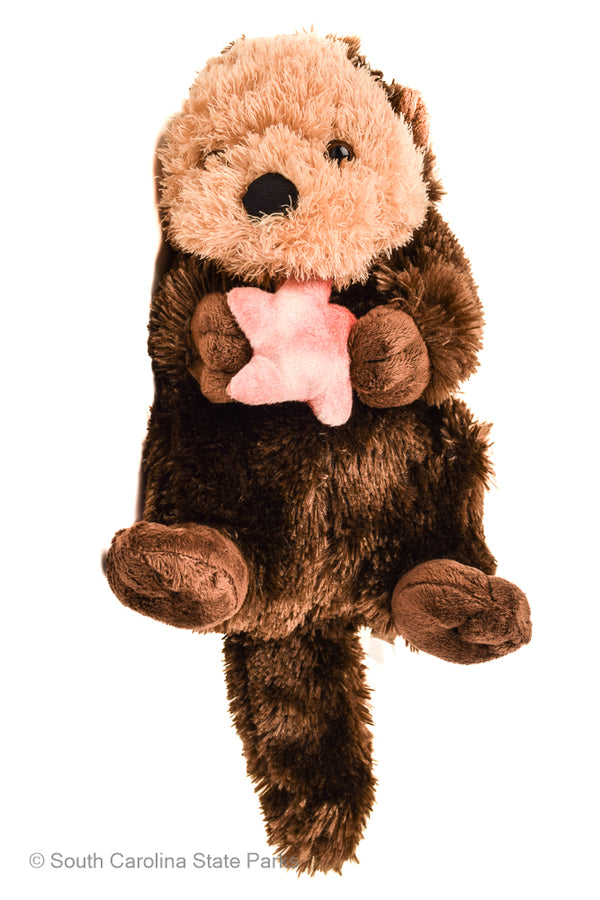 15" SEA OTTER WITH STARFISH STUFFED ANIMAL - South Carolina State Park ...