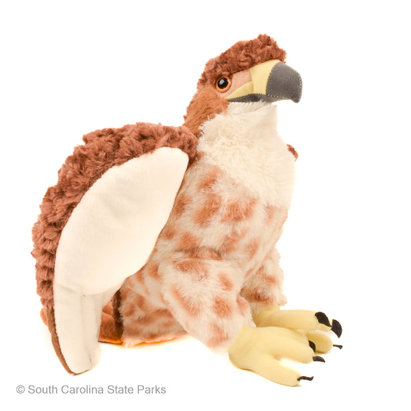 12" RED-TAILED HAWK STUFFED ANIMAL-HKSI001326 - South Carolina State ...