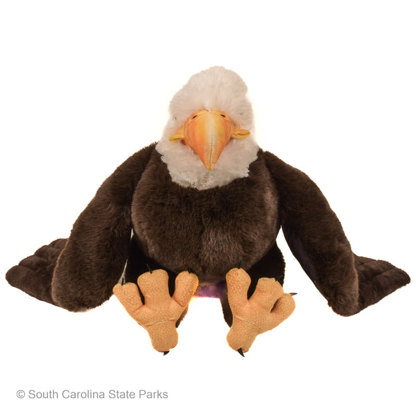 18" Bald Eagle Artist Stuffed Animal - South Carolina State Park Web Store