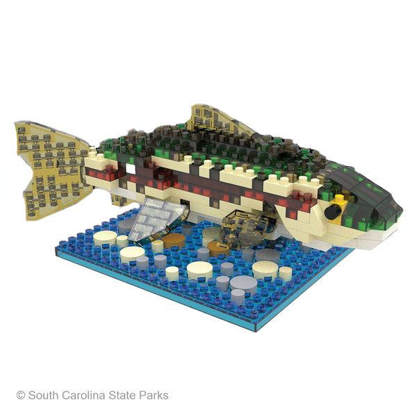 MINI RAINBOW TROUT BUILDING BLOCKS - South Carolina State Park Web Store