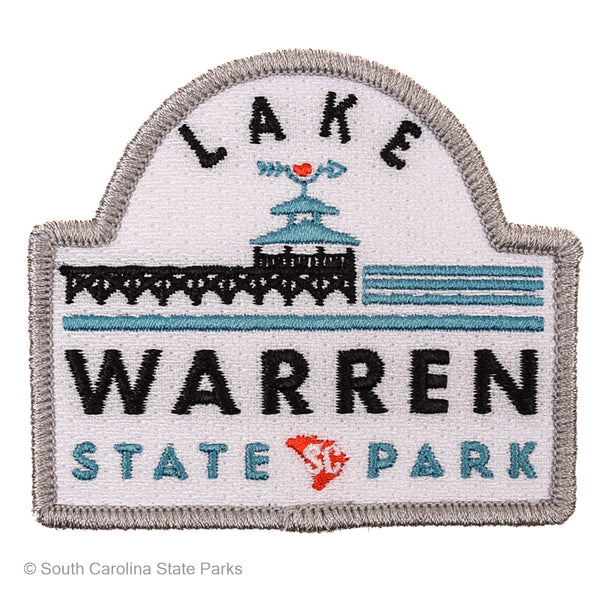 LAKE WARREN STATE PARK EMBROIDERED PATCH - South Carolina State Park ...