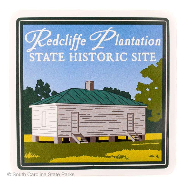 DECAL REDCLIFFE PLANTATION SLAVE CABIN STICKER - South Carolina State ...