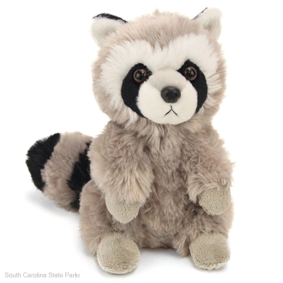 PLUSH CUDDLEKINS MINI RACCOON - South Carolina State Park Web Store