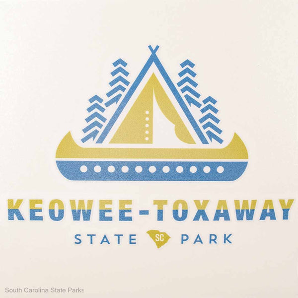 DECAL/STICKER KEOWEE-TOXAWAY SP LOGO - South Carolina State Park Web Store