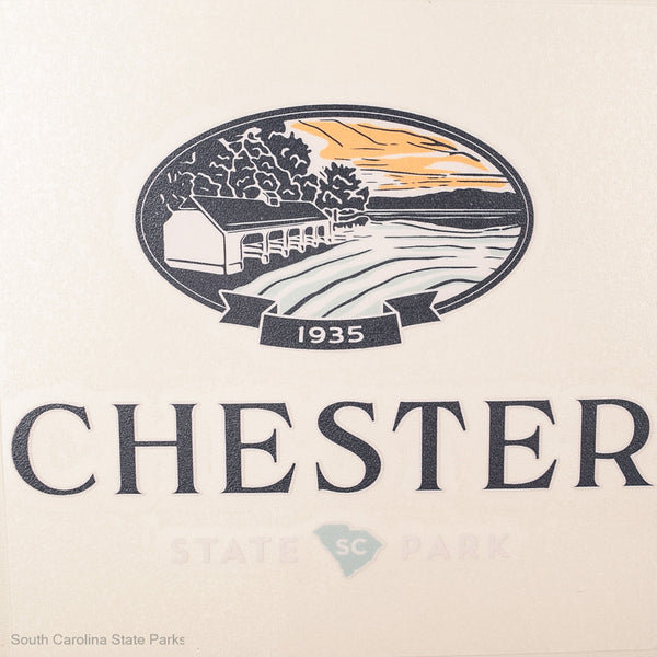 DECAL / STICKER CHESTER SP LOGO - South Carolina State Park Web Store