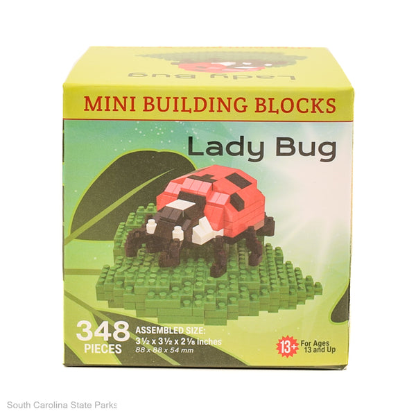 MINI LADY BUG BUILDING BLOCKS - South Carolina State Park Web Store