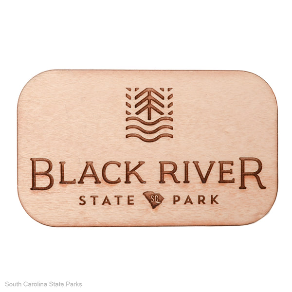 Magnet Wooden Black River State Park Logo - South Carolina State Park ...