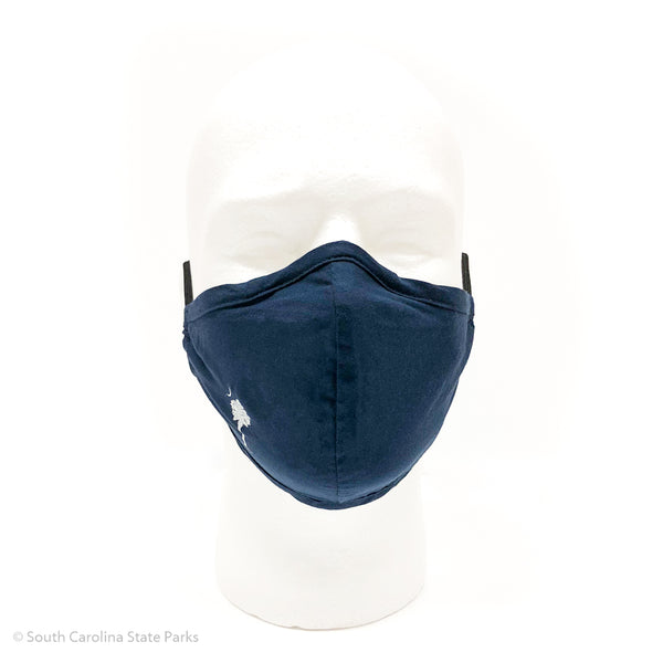 Palmetto and Moon Flag Face Mask - South Carolina State Park Web Store